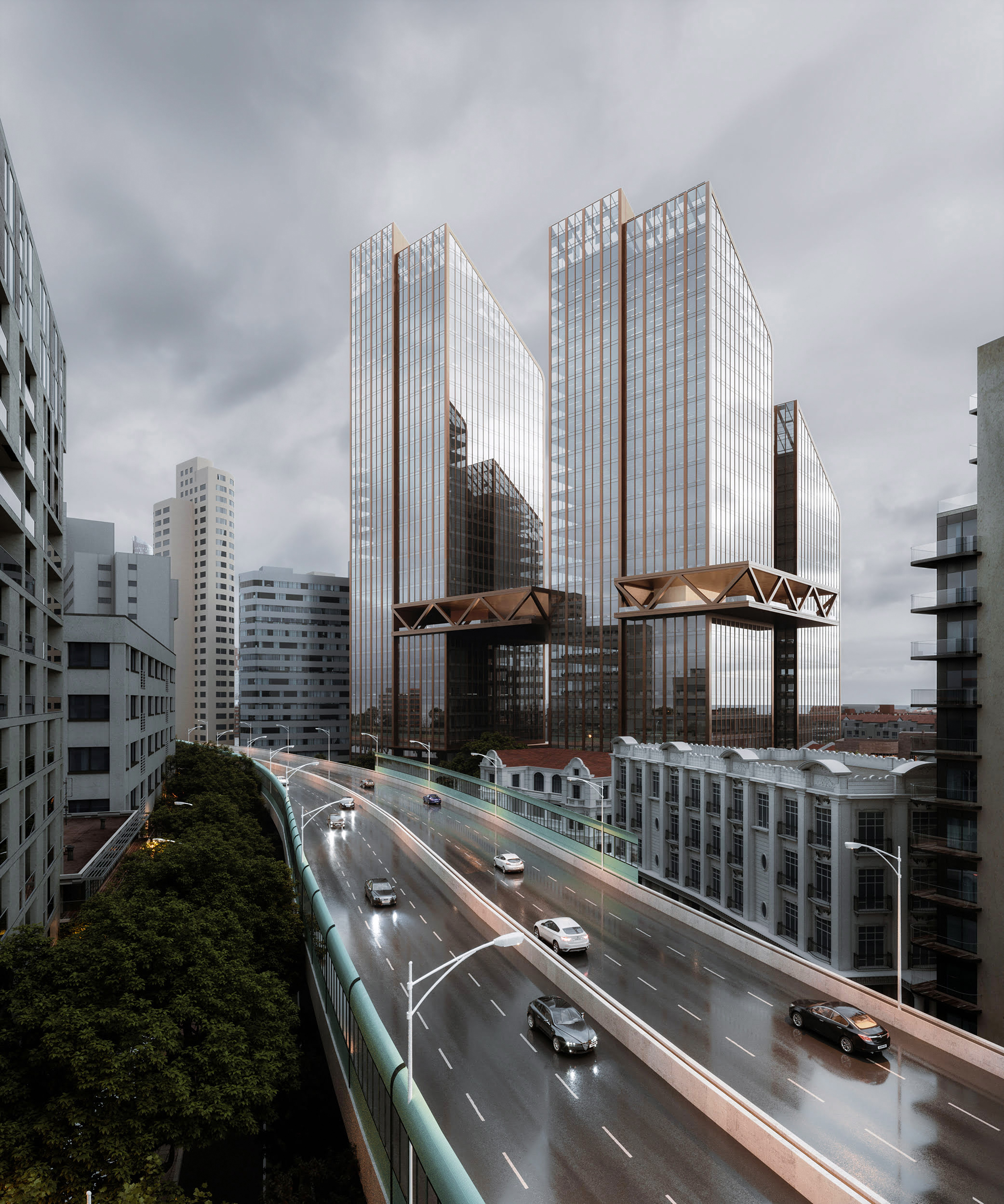 上海南京西路高层 – 锐影建筑 | Raying